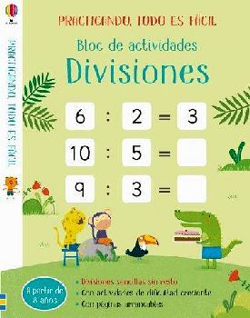 DIVISIONES -BLOC DE ACTIVIDADES-. USBORNE.. 9781474971737