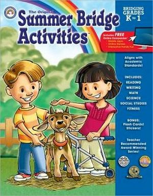 SUMMER BRIDGE ACTIVITIES GRADE K-1 WORKBOOK. 904119.. 9781604188189