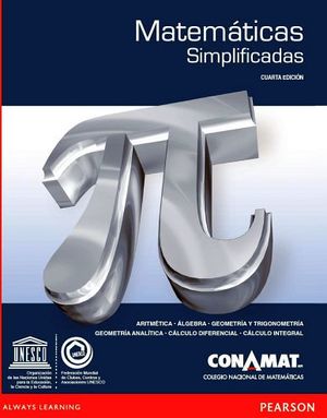 MATEMÁTICAS SIMPLIFICADAS 4ED. BACH. (C/ACCESO). CONAMAT.. 9786073234269