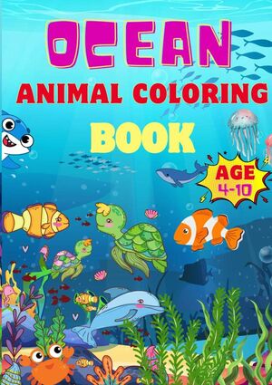 OCEAN ANIMAL COLORING BOOK. C. PEREZ, ADRIAN.. 9789403741888