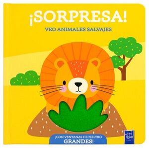 LIBRO INFATIL: ¡SORPRESA! VEO ANIMALES SALVAJES. YOYO BOOKS.. 9789465052915